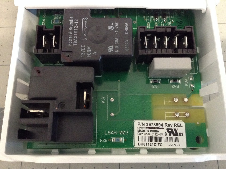 Kenmore Whirlpool Dryer Main Control Board 3978994 W10111606 | eBay