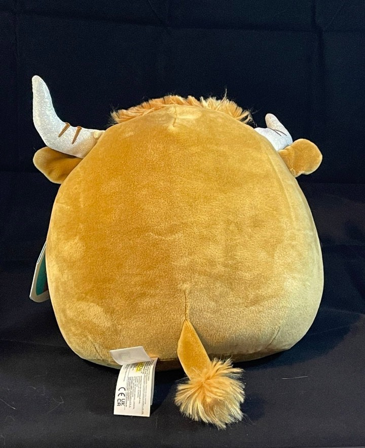 NWT Squishmallow 8" Wilfred The Highland Cow Longhorn Cattle Bull Plush ...