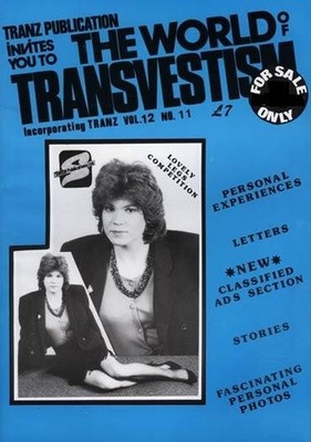 Vintage The World Of Transvestism Magazine Vol.12 #11 - Transvestite ...