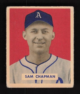 1949 Bowman #112 Sam Chapman VG | eBay