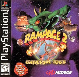 Rampage 2: Universal Tour (Sony PlayStation 1, 1998) for sale online | eBay