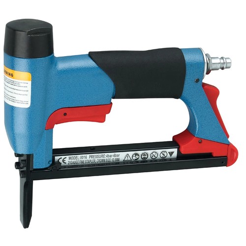 8016 Air Stapler Gun Long Nose Fine Wire Type Gas Nailer Pneumatic U ...