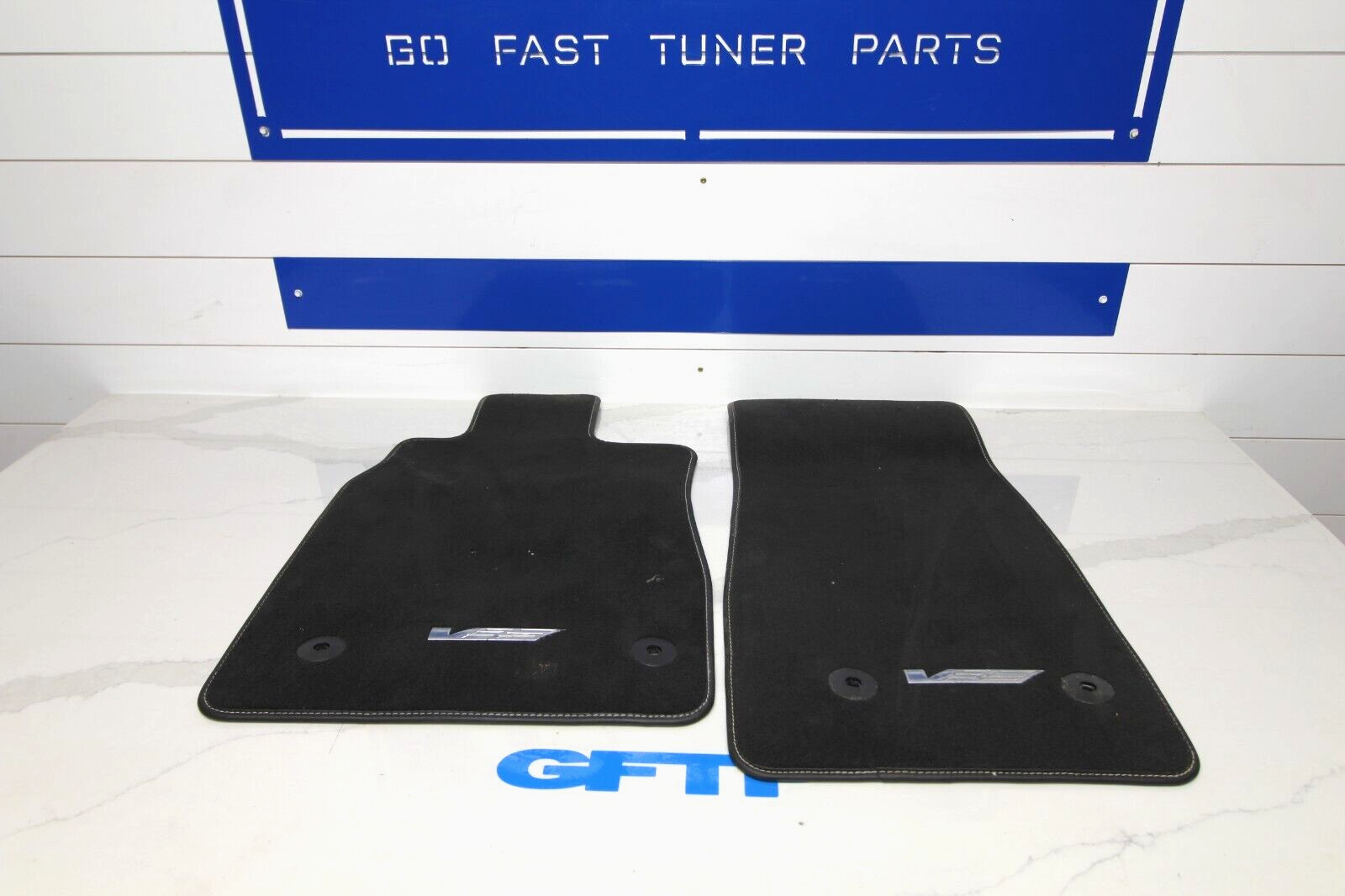 19-24 CADILLAC CT4-V BLACKWING OEM BLACK CARPET FLOOR MAT LINER SET ...