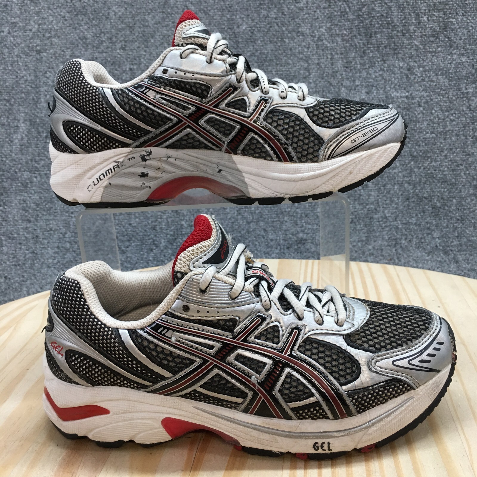 Asics Sneaker Mens 3.5 Gray Gel GT-2150 Athletic Runn… - Gem
