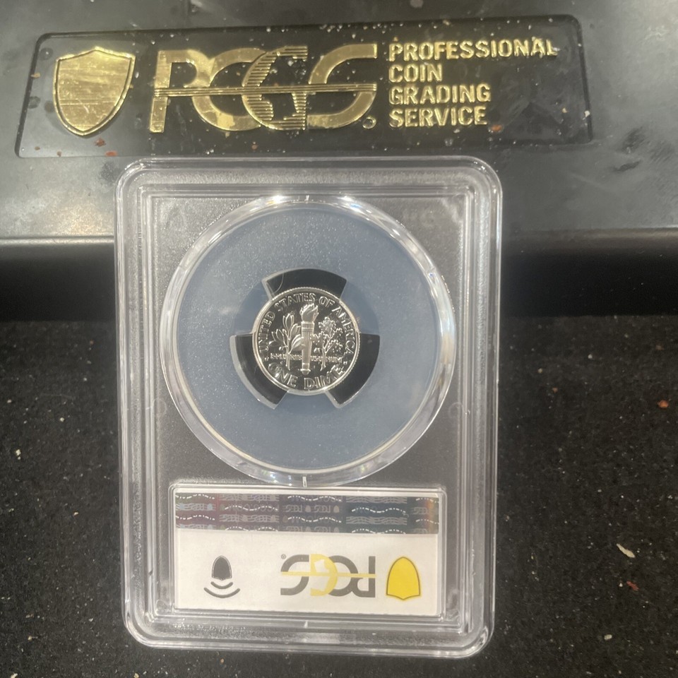2000 S Gem Proof SILVER Roosevelt Dime Graded At PR69 With A Deep Cameo ...