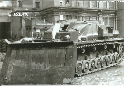 WW II Photo German ---- Stug III Tank With Barricade Buster... | eBay