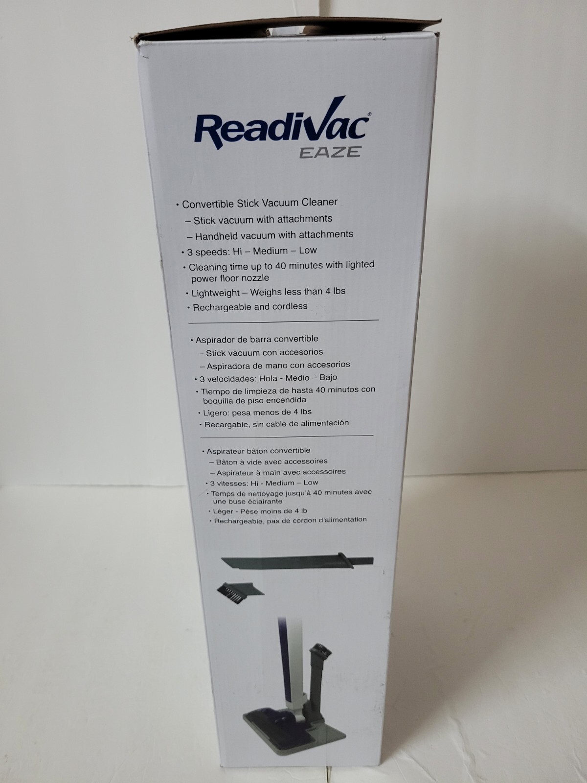 ReadiVac Ease 3 Speed Convertible Stick Vacuum Cleaner RS1030 | eBay