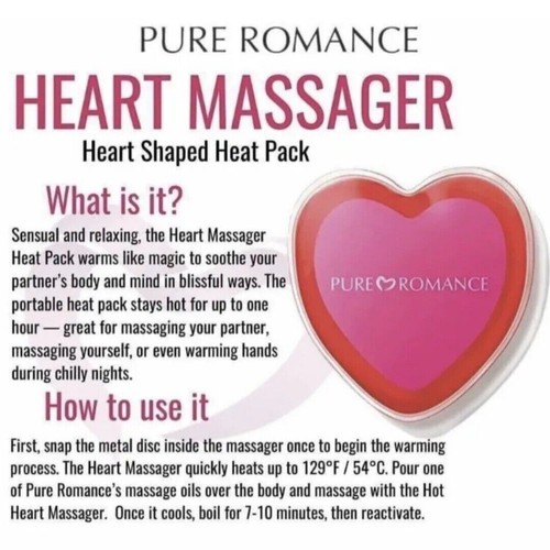 Pure Romance - Heart Massager | eBay