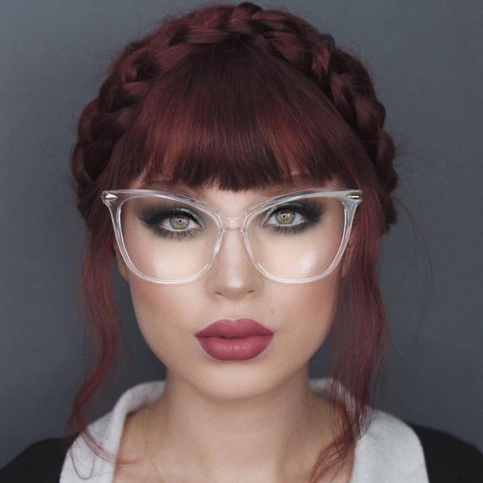 Oversized Large Big Cat Eye Fearless WaYf Clear Lens Eyeglasses Frames ...