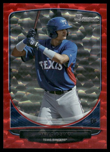 2013 Bowman #BP105 Jairo Beras Prospects Red Ice | eBay