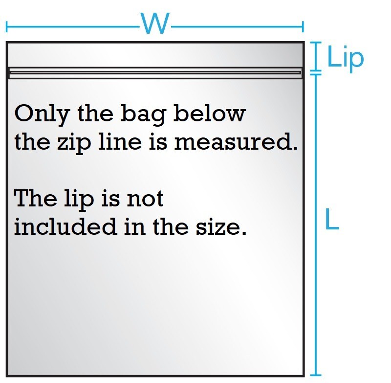 4" x 4" Clear Zip Seal Plastic Bags 2Mil Jewelry Pill Zipper Top Lock ...