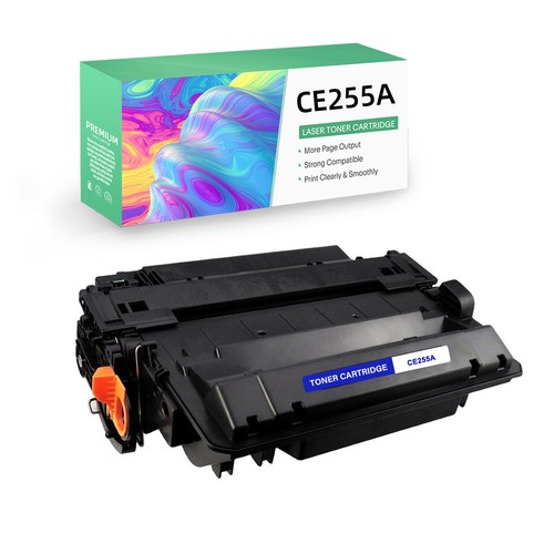 CE255A Toner Cartridge Compatible for HP 55A LaserJet P3015d P3015dn ...