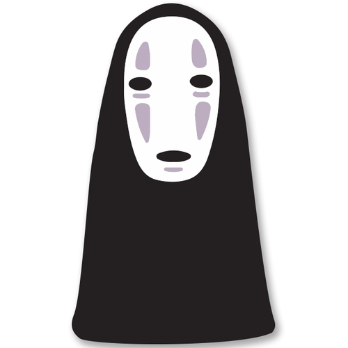 Spirited Away No Face Decal Vinyl Sticker | eBay