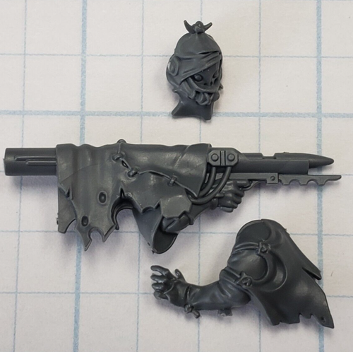 40k Necromunda Ash Wastes Bits Nomads War Party Charge Caster Missile ...