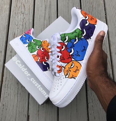 Hand Painted Nike AF1s Size 10 | eBay