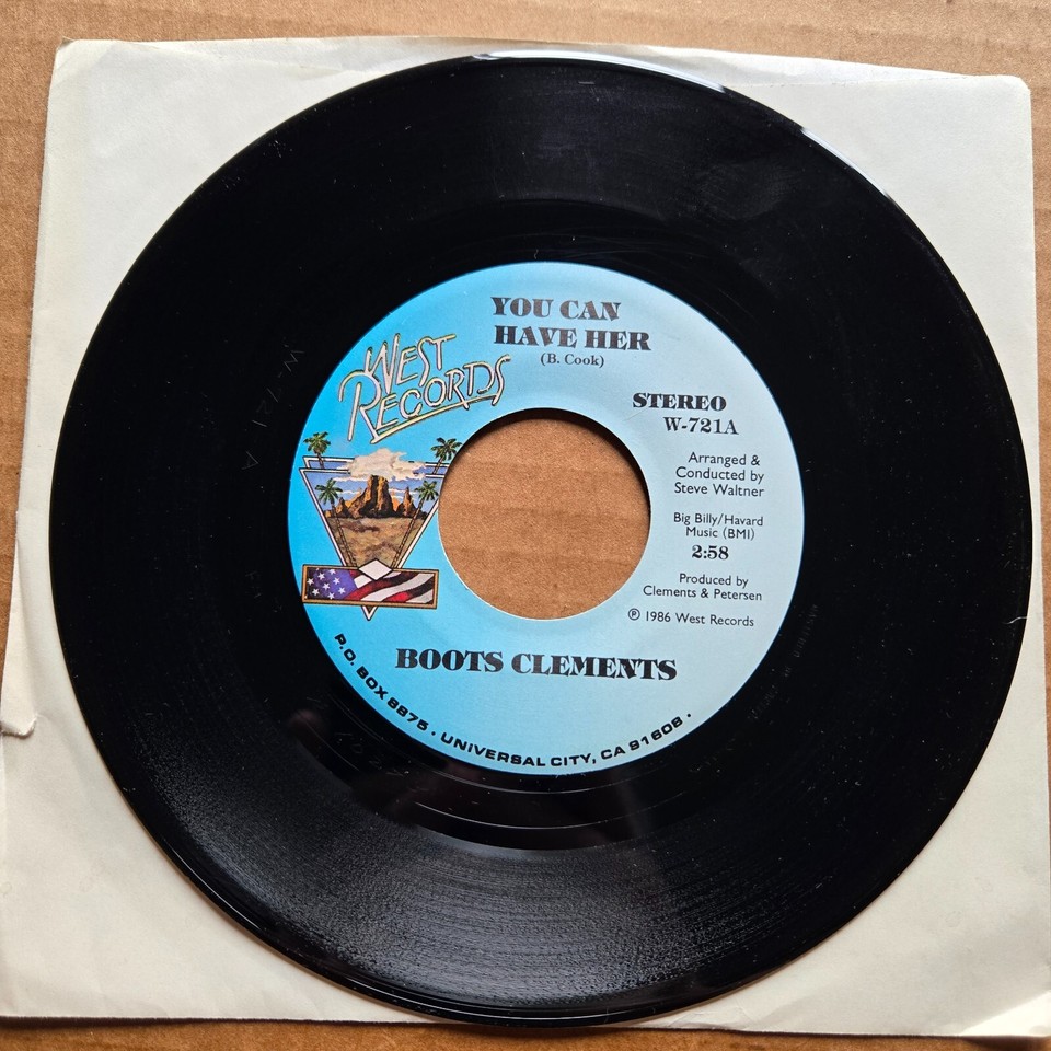 BOOTS CLEMENTS You Can Have Her 45 7" Record Vinyl Records | eBay