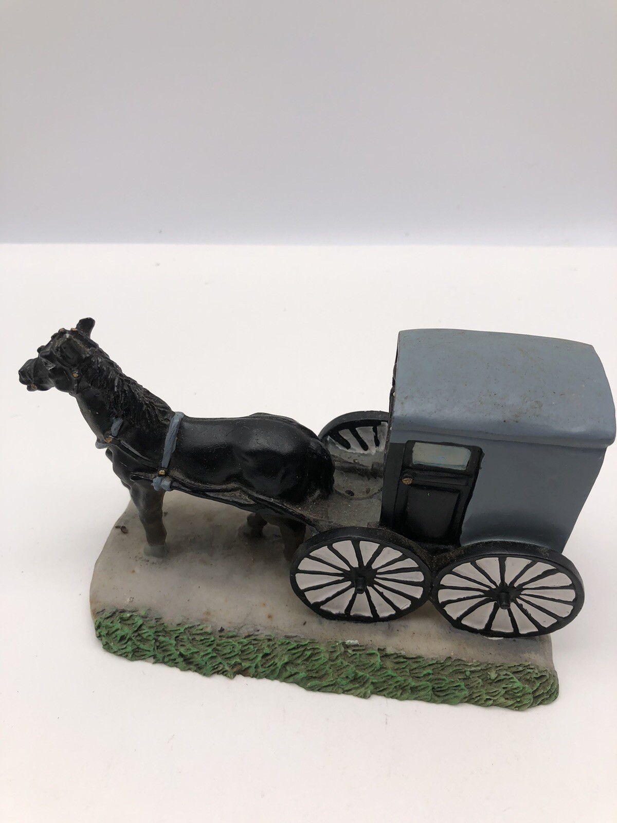 Horse Drawn Carriage Figurine Statue | eBay