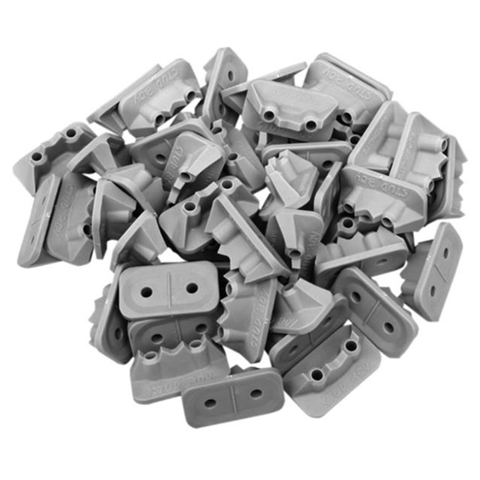 Stud Boy Super-Lite Pro Series Double Backers .75" - 48/Pack Gray 2522 ...