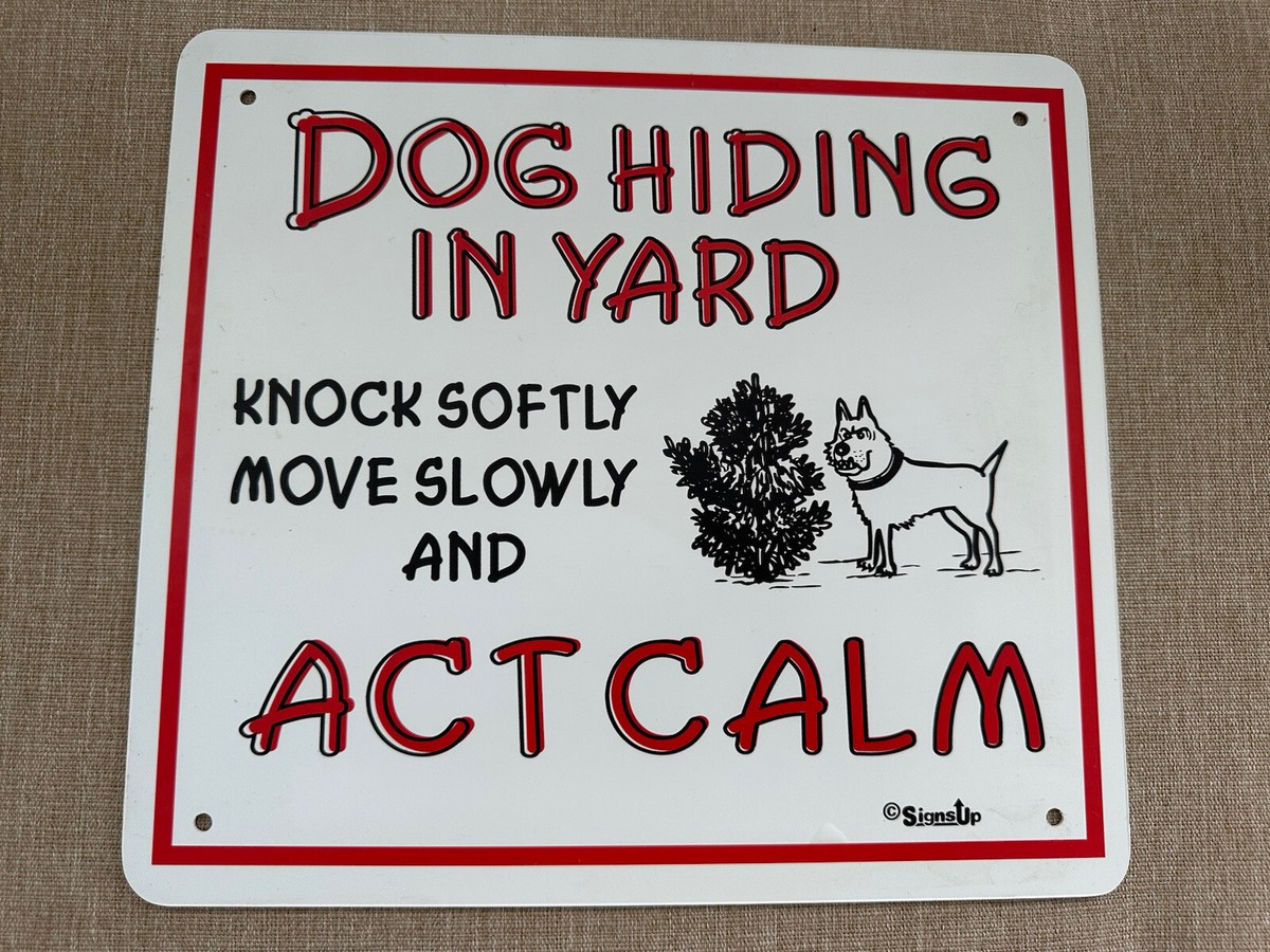 Funny Warning Dog Signs