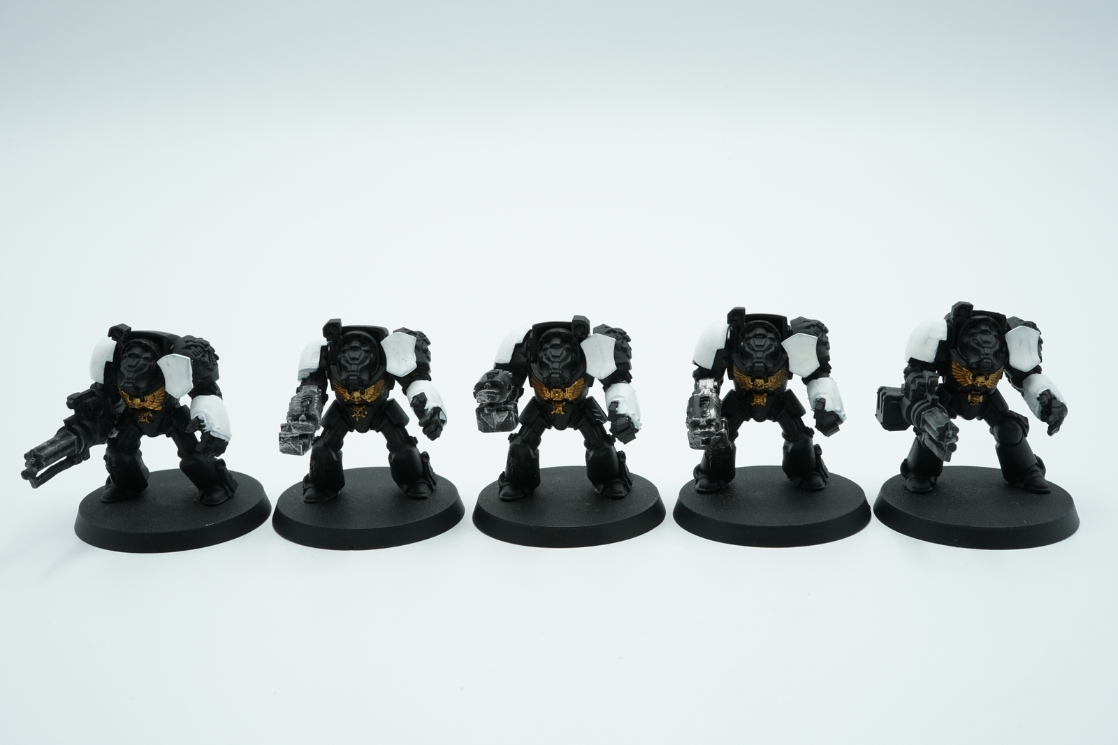 Warhammer 40k Space Marines Terminator Squad set of 5 plastic ...