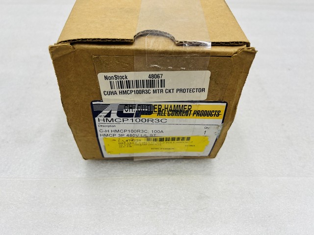 EATON CUTLER-HAMMER HMCP100R3C CIRCUIT BREAKER (96069) for sale online ...