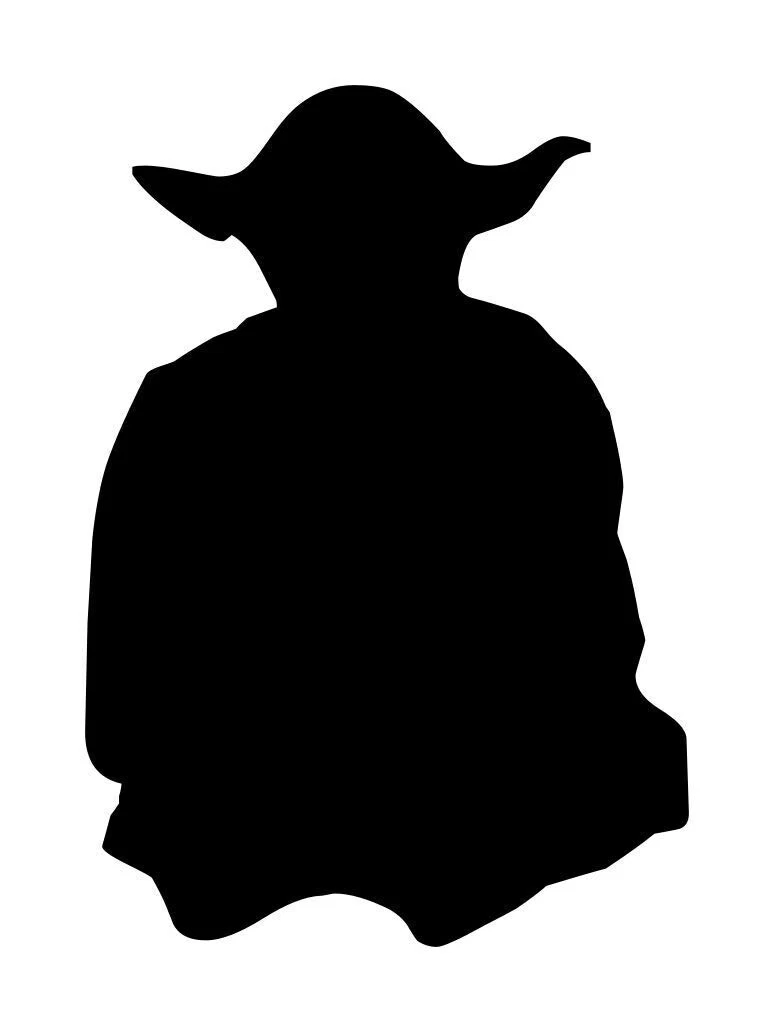 Yoda Head Decal