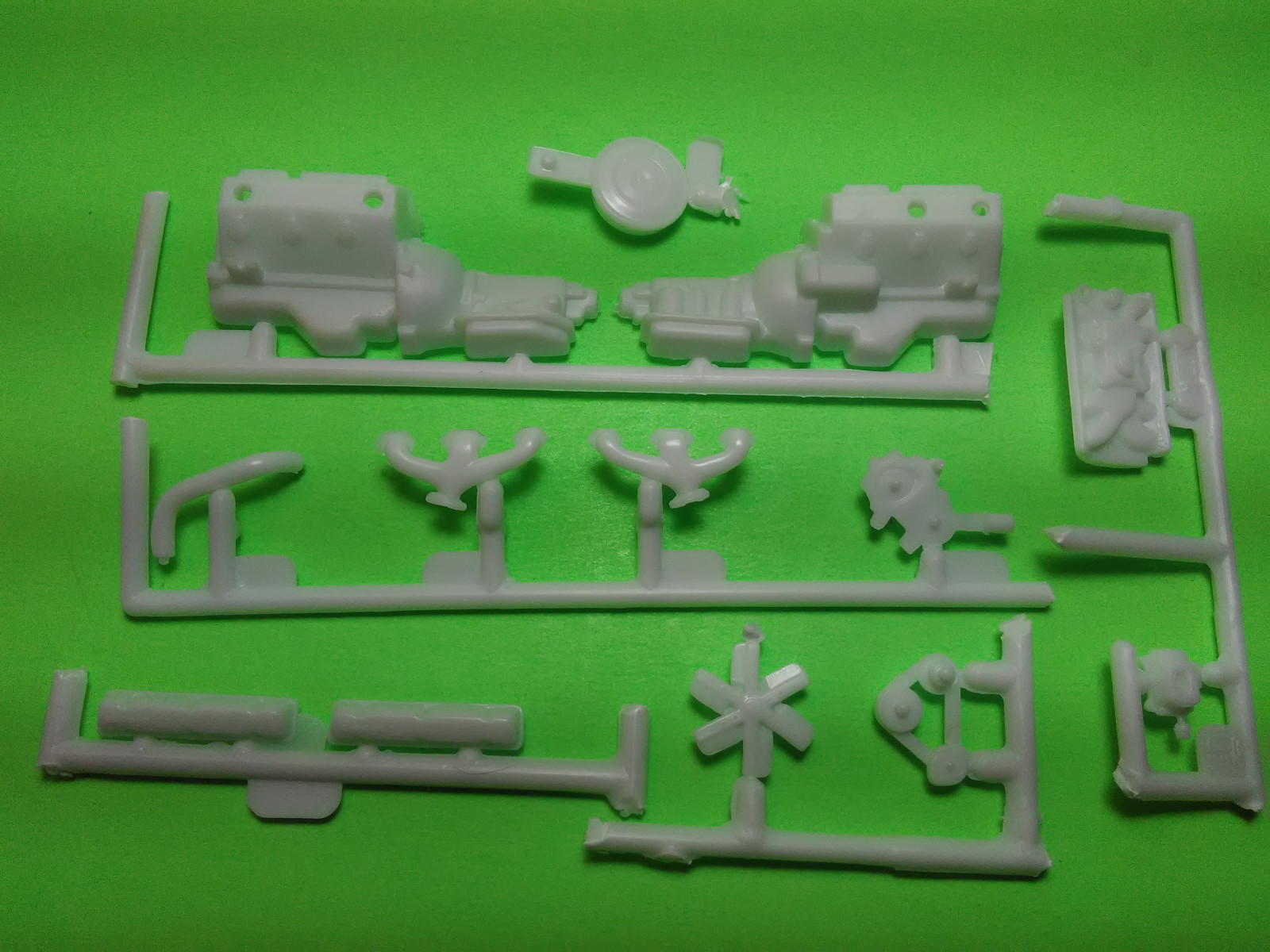 1980 Jeep Honcho j10 Ice Patrol 1/24 frame chassis axle AMC 401 V8 ...