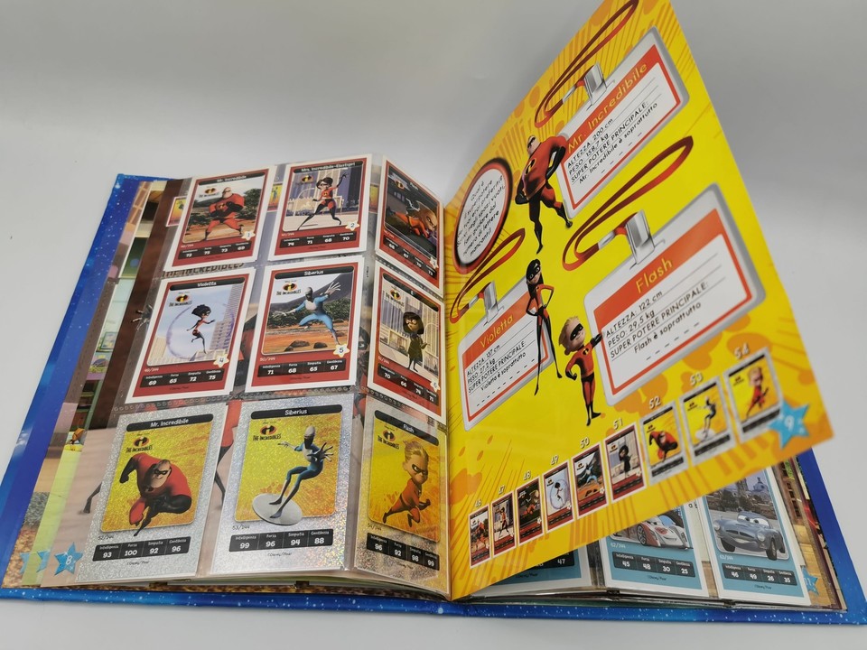 Disney pixar Esselunga album figurine card completo supermercato (Copia ...
