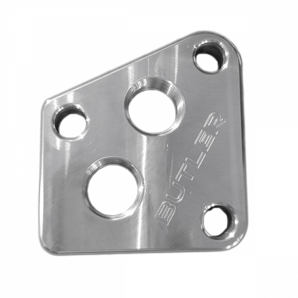 Pontiac Bolt-on Bypass Adapter for Remote Mounted Oil Filter (INCLUDE ...