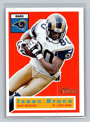 Isaac Bruce 2001 Topps Heritage #32 St. Louis Rams C29 | eBay