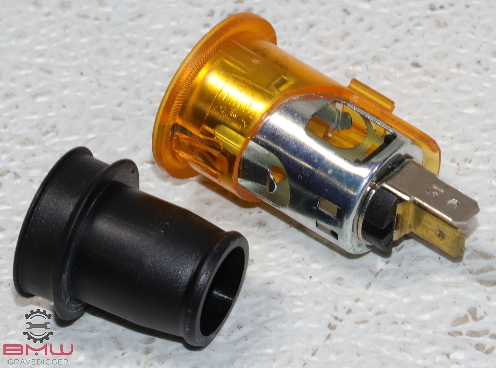 Rear 12V Cigarette Light Electrical Mount Socket w/Dummy Plug OEM Mini ...