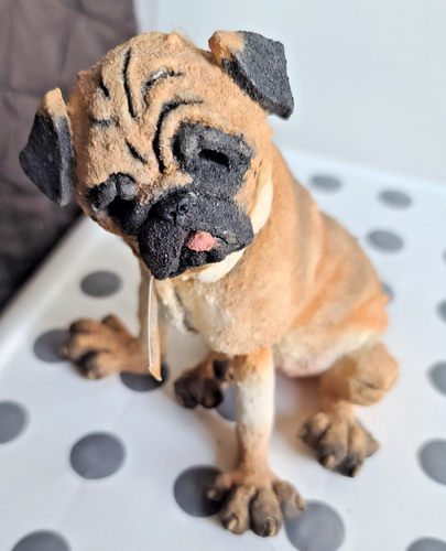 A Breed Apart 6" Pug Dog Resin Sculpture 2002 Country Artists #70021 | eBay