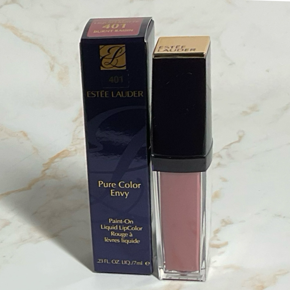 ESTEE LAUDER Pure Color Envy Paint-On Liquid Lipcolor Matte 401 BURNT ...