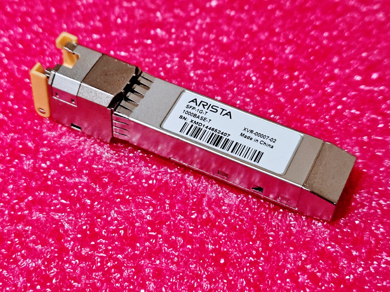 ARISTA SFP-1G-T RJ-45 1000BASE-T XVR-00007-02 1GbE Copper RJ45 SFP ...