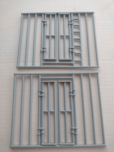 Vintage TMNT Teenage Mutant Ninja Turtles Technodrome Parts Jail Cell ...