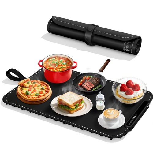Warming Mat for Food - Electric Warming Tray, Full Surface Rapid ...