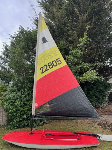 Red Topper Sailing Dinghy | eBay UK