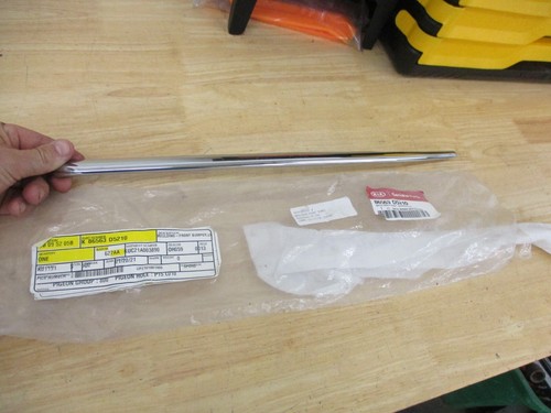 2016-2018 KIA OPTIMA MOLDING FRONT LEFT BUMPER NEW OEM 86563 D5210 LH ...