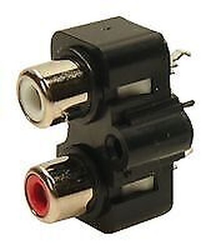 Phono Connector, 3POS, JACK, PCB, RCA (Phono) Audio / Video Connector ...