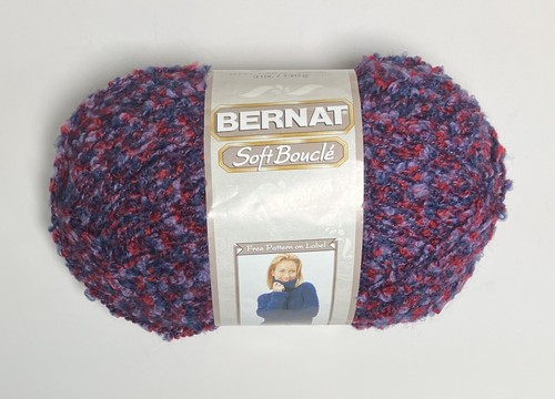 Bernat SOFT BOUCLE Yarn #26430 ROYALTY SHADES 5 oz. 57355297821| eBay