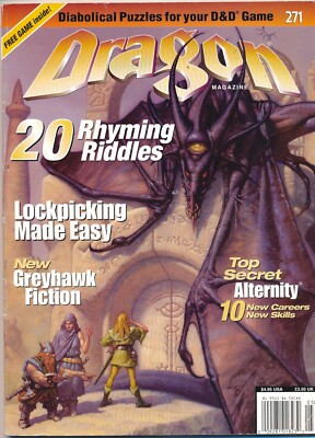 Dragon Magazine Issue #271 May 2000 | eBay