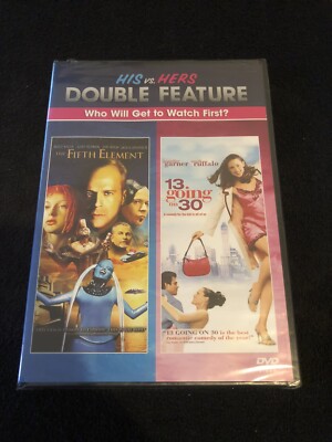 His Vs. Hers Double Feature - THE FIFTH ELEMENT - 13 GOING ON 30 (Dvd, 2010) NEW | eBay