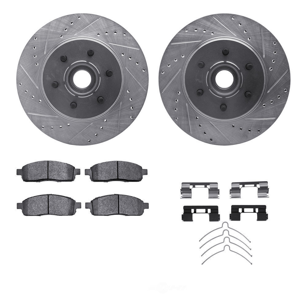 Disc Brake Kit-RWD DFC 7512-54155 for sale online | eBay