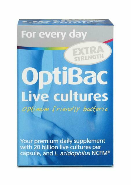 Optibac Probiotics EXTRA Strength for Every Day - 30 Capsules for sale ...