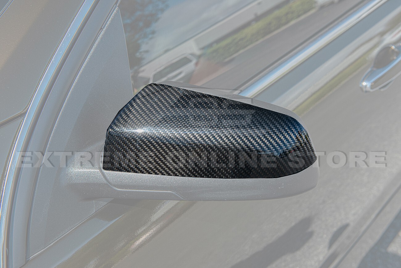 For 08-09 Pontiac G8 Factory Tape-On CARBON FIBER Side Mirror Covers ...