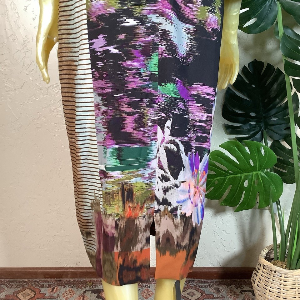 Etro Spa Via Spartaco 3 20135 Milano Italia Graphic Floral Print Dress ...