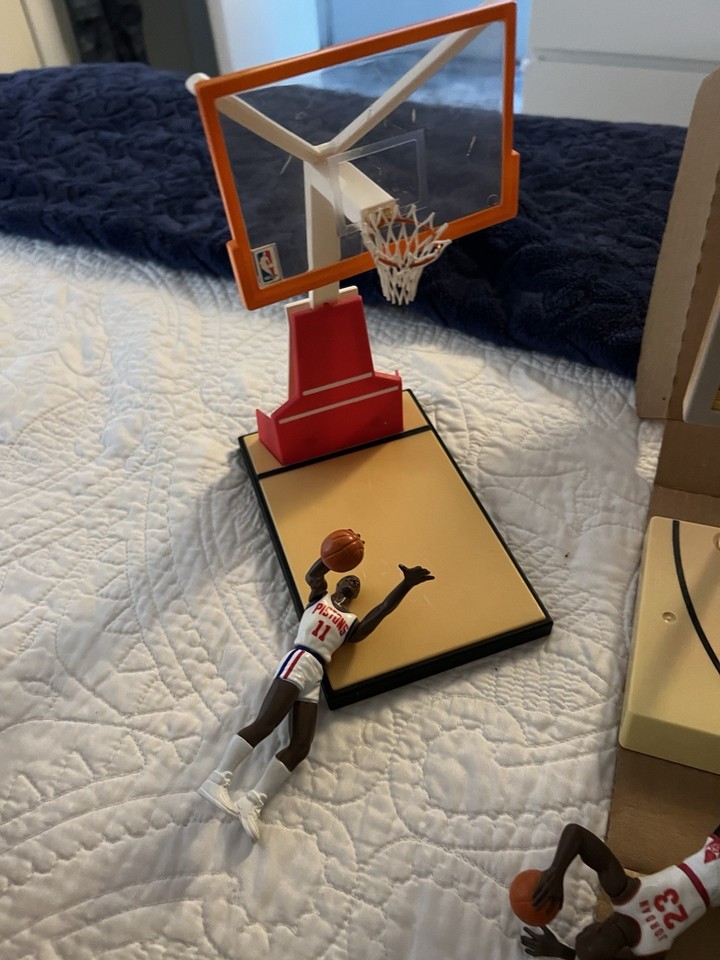 1988 1991 Starting Lineup Collector's Stand + Hoop 5 Figure Michael ...