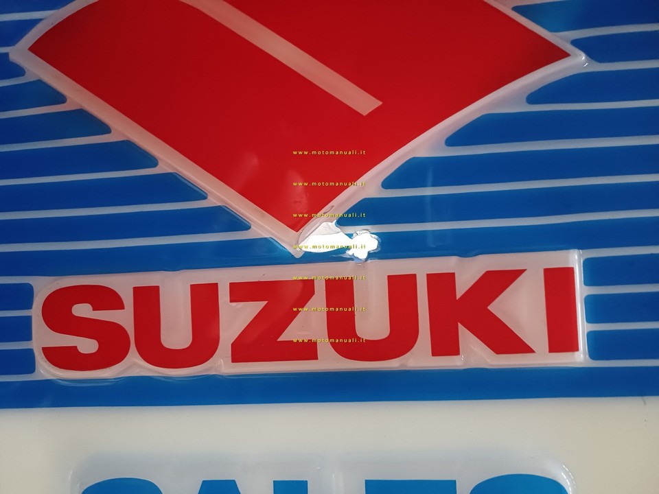 Suzuki Sales & Service insegna originale anni 70 | eBay