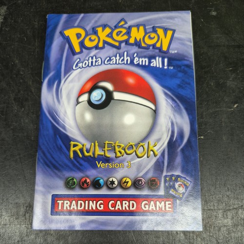 Pokemon Trading Card Game Rulebook Version 3 | eBay