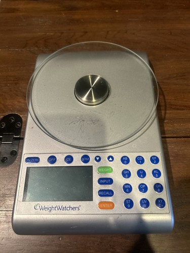 Weight Watchers Electronic Food Kitchen Scale W/ Points Value Tested ...